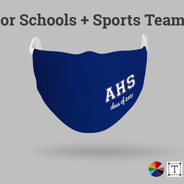 Custom Face Mask - Etsy