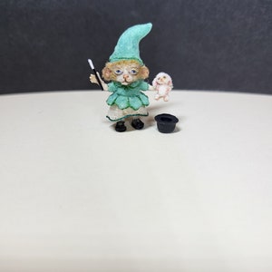 Miniature Mouse Practicing Her Magic Tricks Handmade Unique Ooak ...