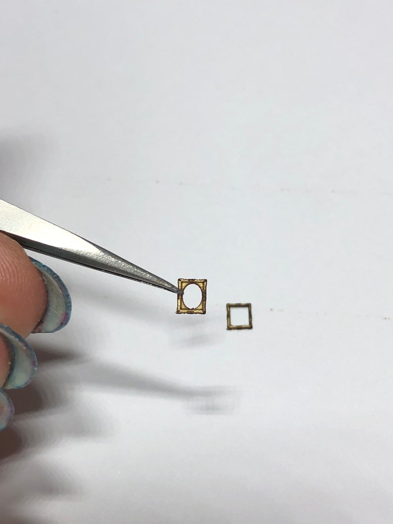 Micro 1/144th Scale Photo Frames X 8 DIY Frame Your Own - Etsy