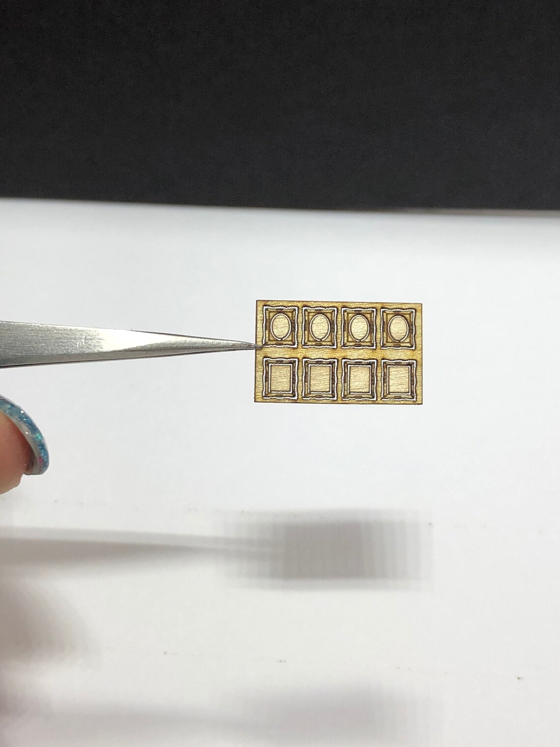 Micro 1/144th scale photo frames x 8 DIY frame your own | Etsy