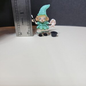 Miniature Mouse Practicing Her Magic Tricks Handmade Unique Ooak ...