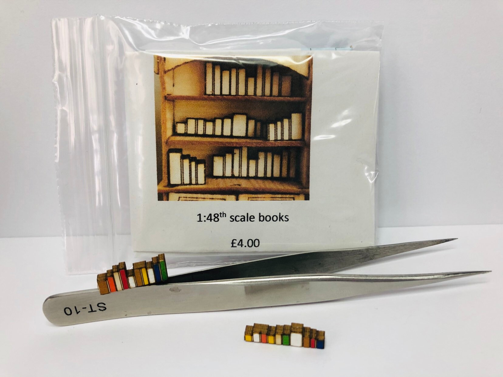 1:48th Scale Set of 5 Books in a Row Kit DIY Make Your Own | Etsy