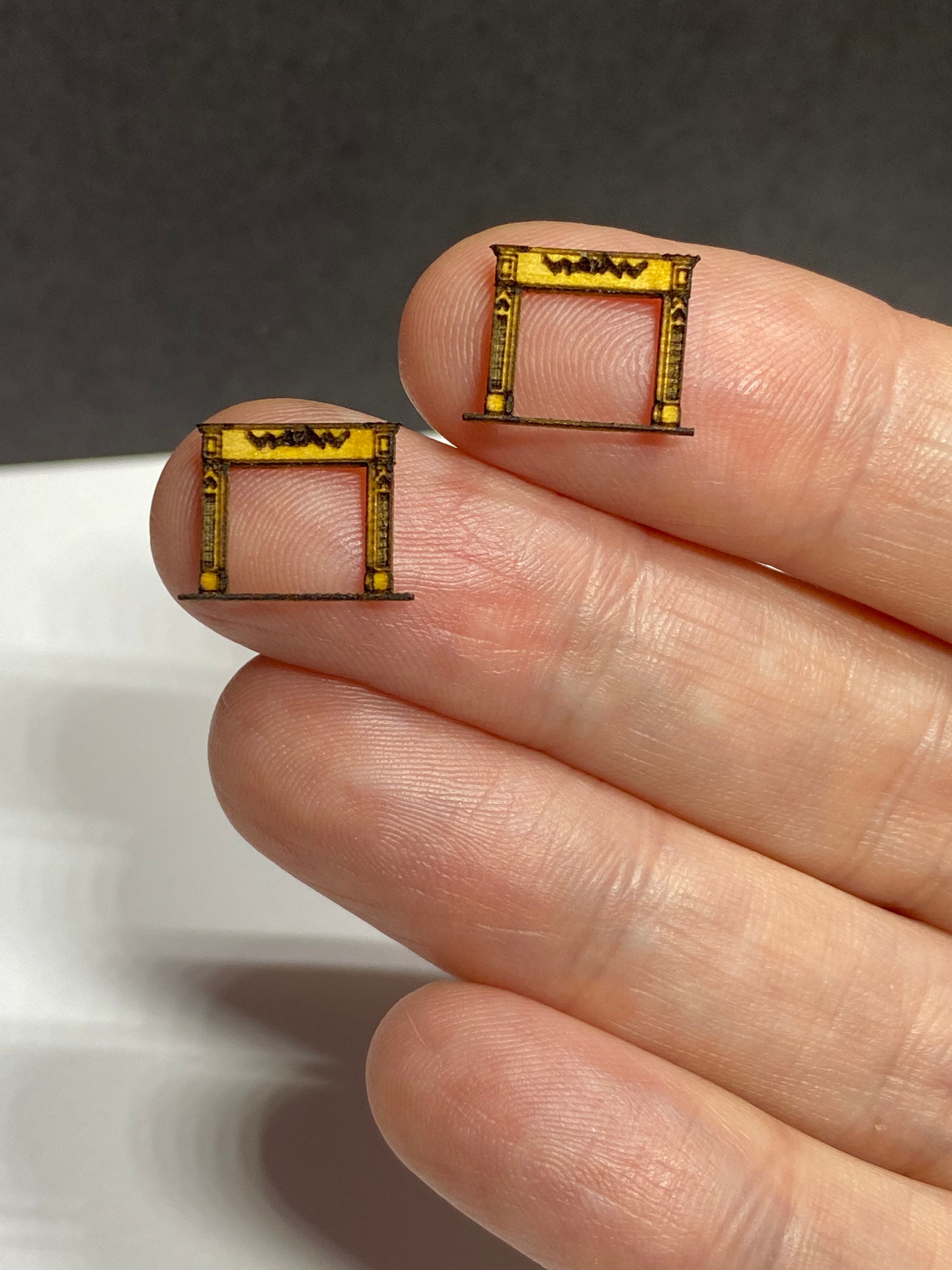 Miniature Micro 1/144th Scale Fire Surrounds X 2 DIY - Etsy UK