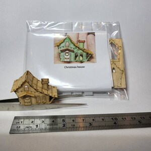 288th Miniature Micro Christmas Dollshouse KIT for a 1:24th Scale Home ...