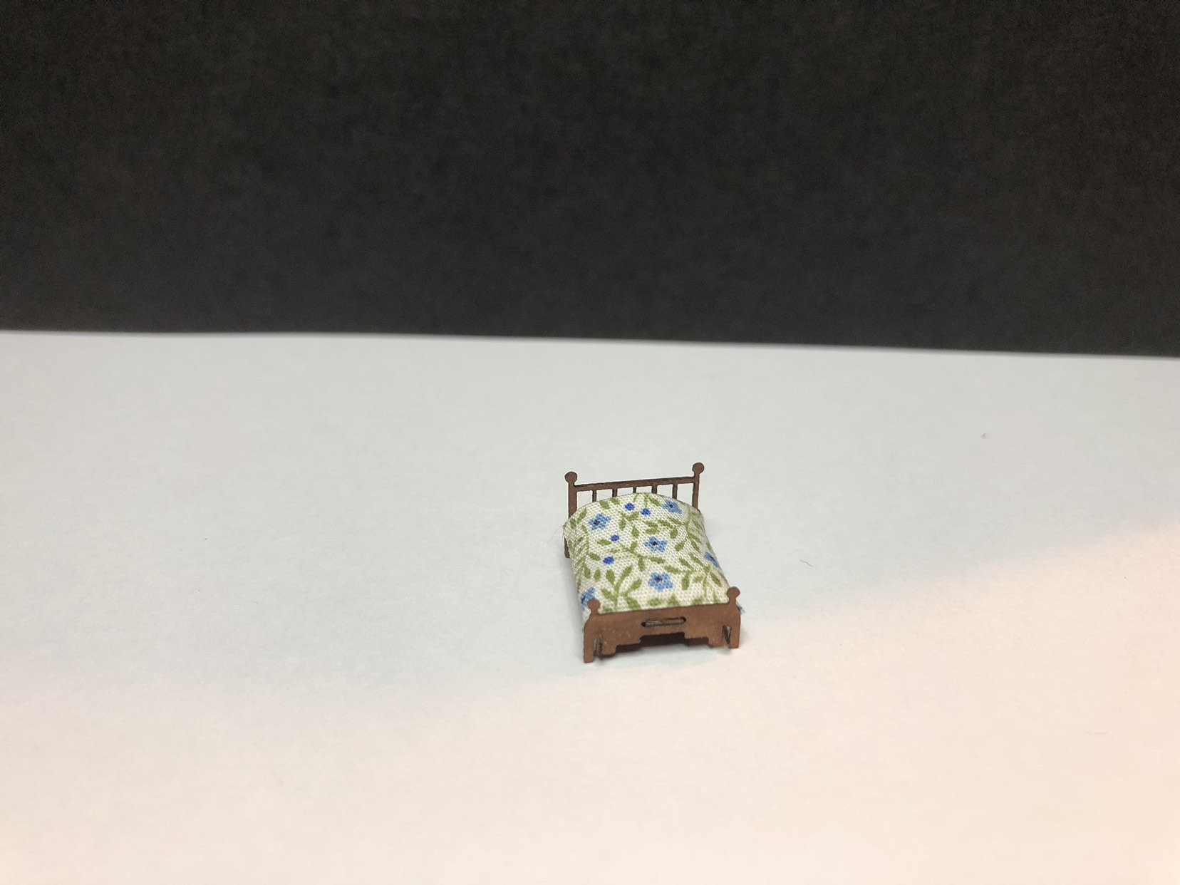 1:144 Scale Double Bed Kit DIY Make Your Own Micro Furniture | Etsy UK