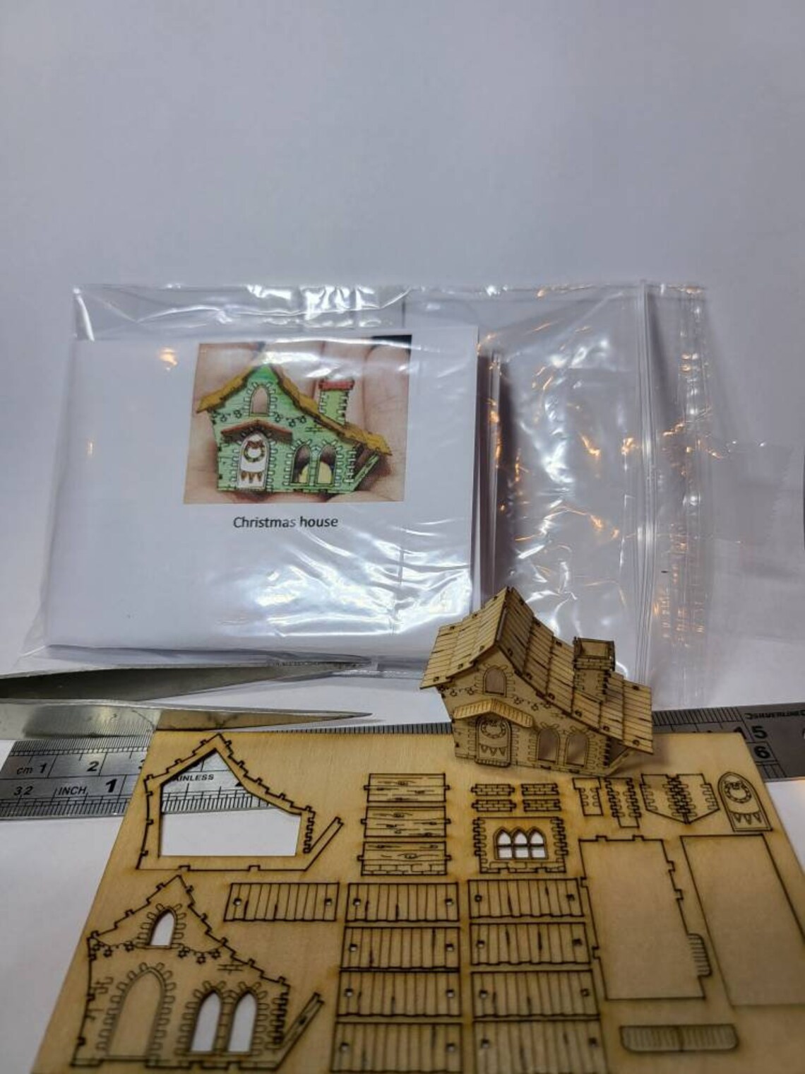 288th Miniature Micro Christmas Dollshouse KIT for a 1:24th - Etsy