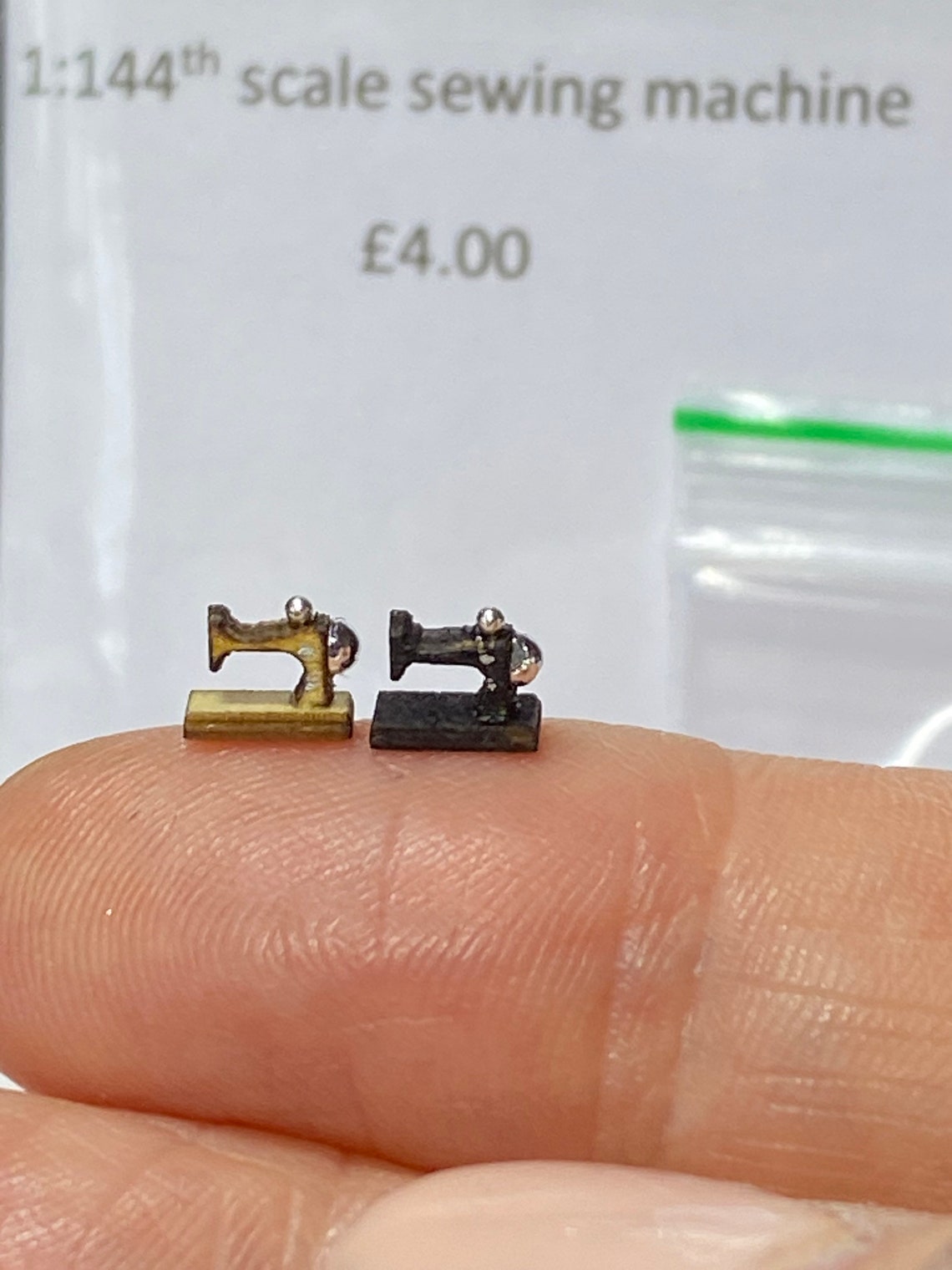 Miniature Micro Sewing Machine KIT in 1:144th Scale DIY Make - Etsy