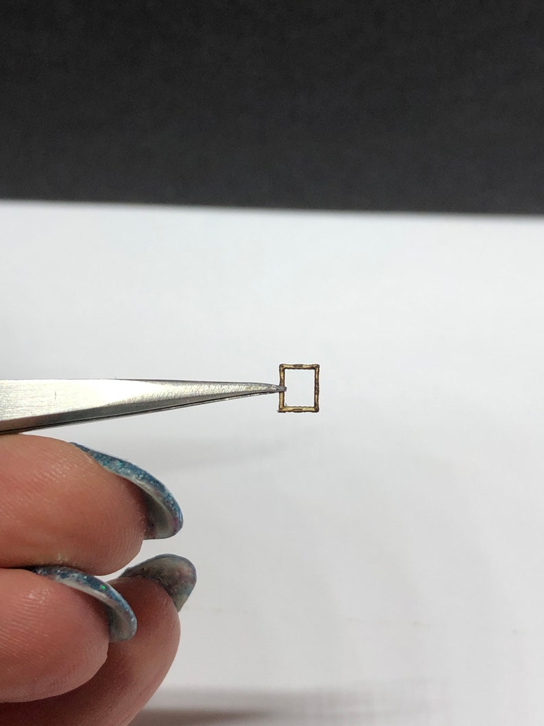 Micro 1/144th Scale Photo Frames X 8 DIY Frame Your Own - Etsy