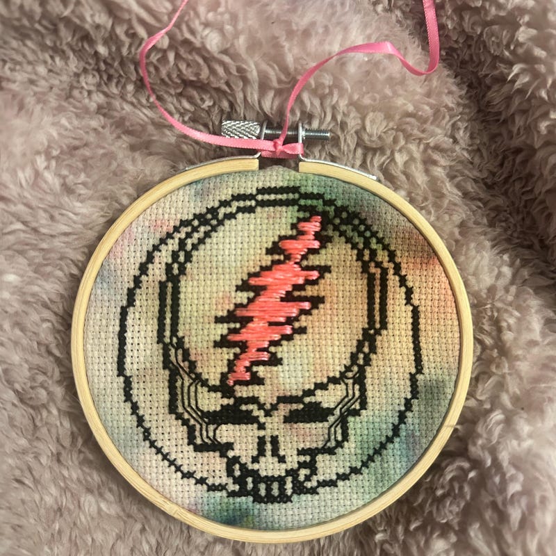 Grateful Dead Cross Stitch - Etsy