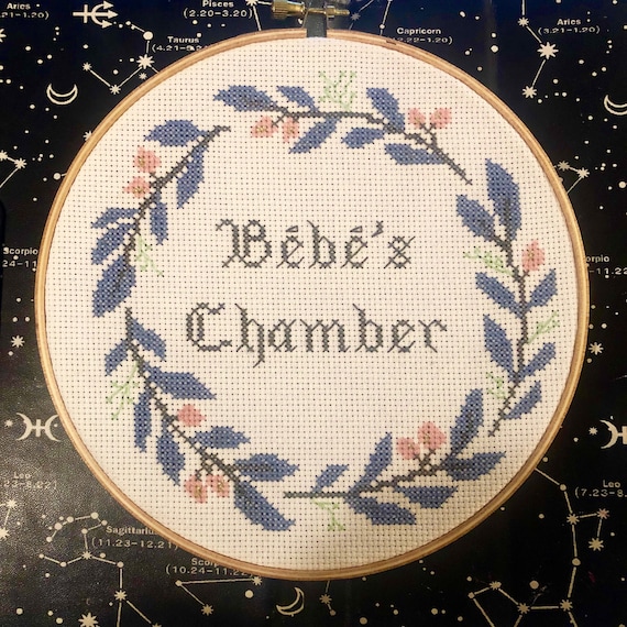 Bebes Chamber Moira Cross Stitch - Etsy