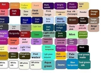 Color swatches | Etsy