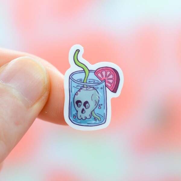 Small Skull Stickers - Etsy