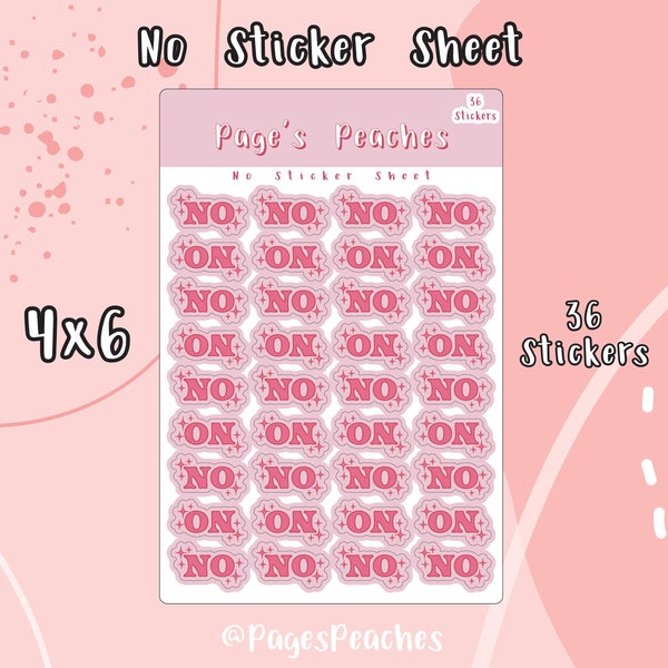 Tiny Stickers Sheet - Etsy