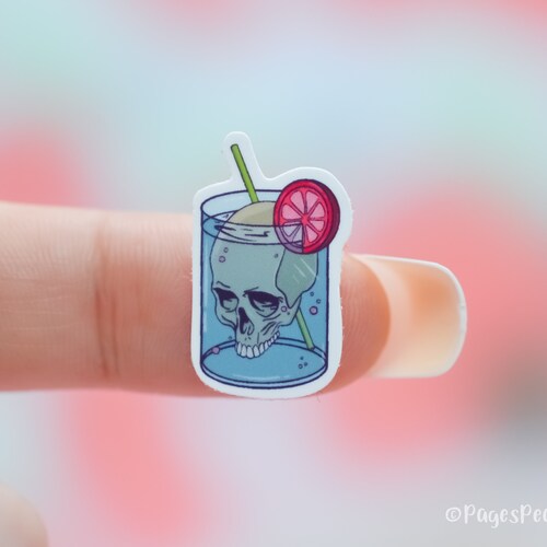 Mini Stickers Small Waterproof Waterbottle Stickers Tiny Etsy
