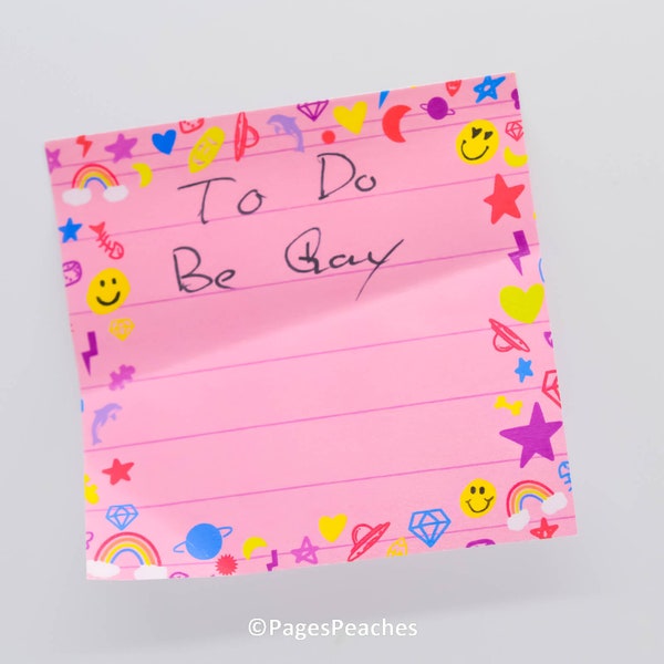 Cute Y2k Note Pad - Etsy