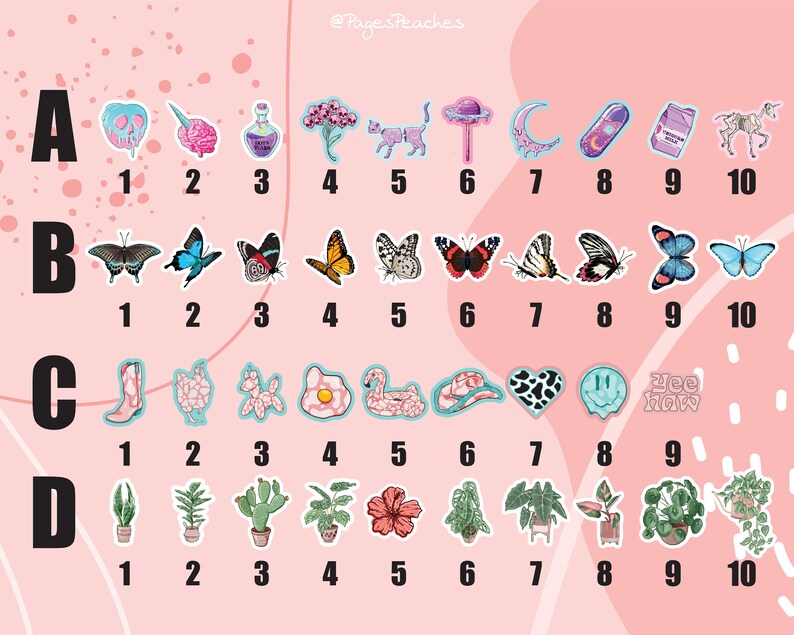 Small Pink No Mini Stickers Waterproof Waterbottle Stickers - Etsy