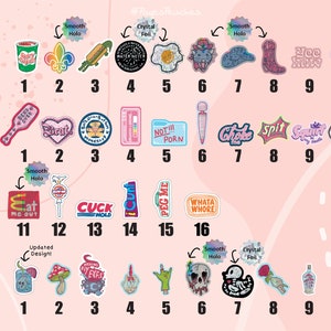 Small Pink No Mini Stickers Waterproof Waterbottle Stickers Tiny ...