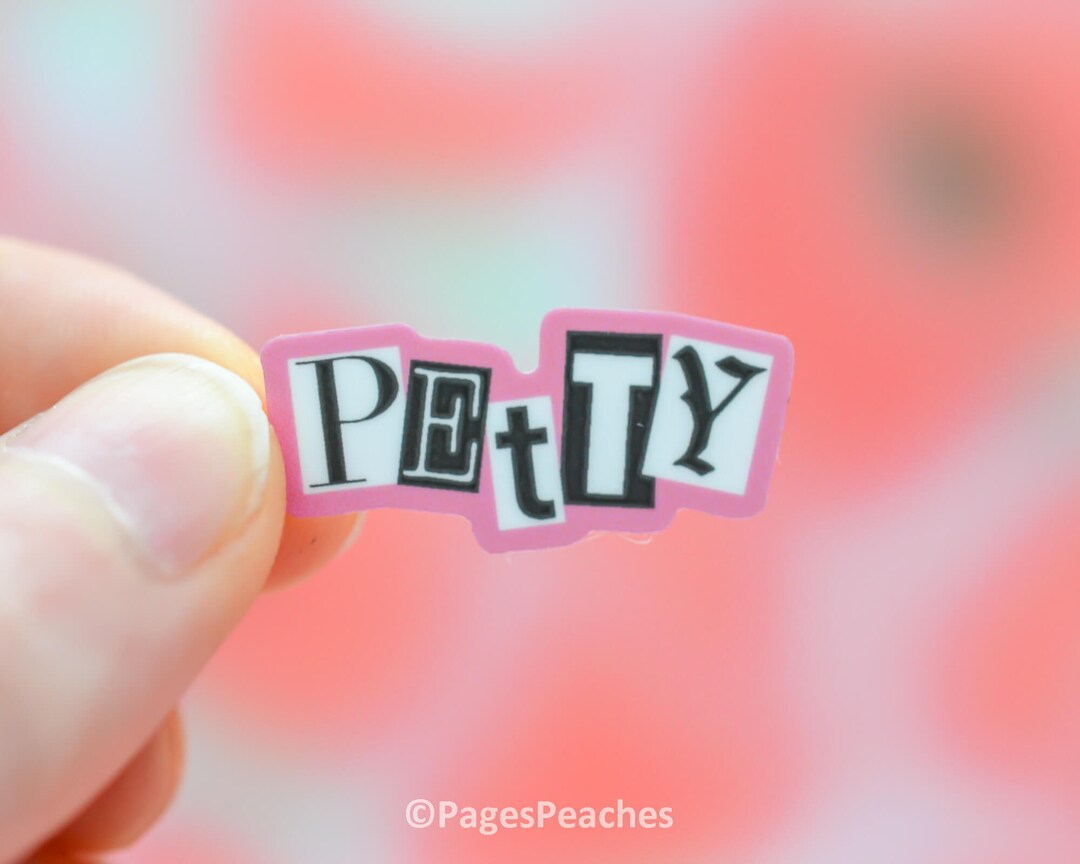 Small Petty Mean Girls Y2K Sticker Mini Sticker Variety Pack Stickers ...