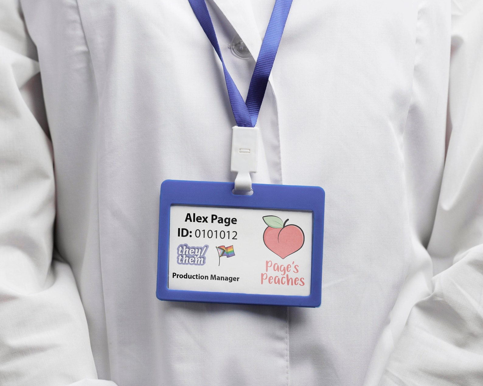 Mini Pronouns Sticker Sheet Bulk Small Pronoun Stickers for Name Tags ...