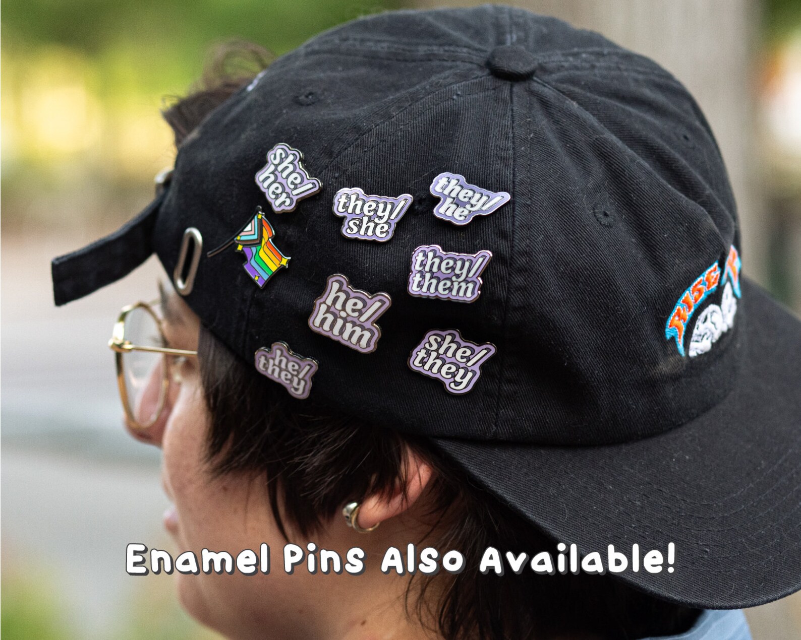 Mini Pronouns Sticker Sheet Bulk Small Pronoun Stickers for Name Tags ...