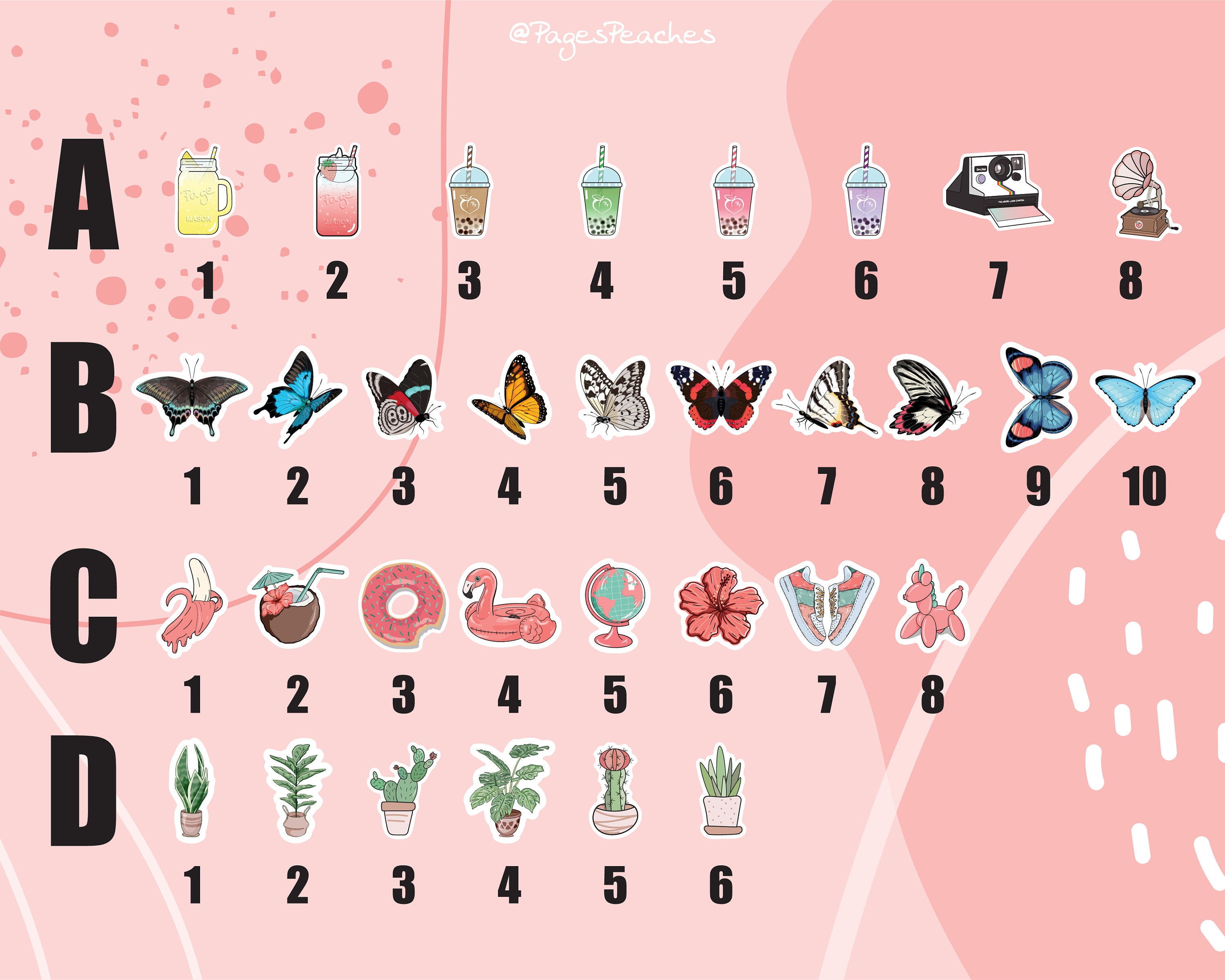 Skeleton Rose Halloween Sticker Mini Airpod Sticker Tiny Phone | Etsy