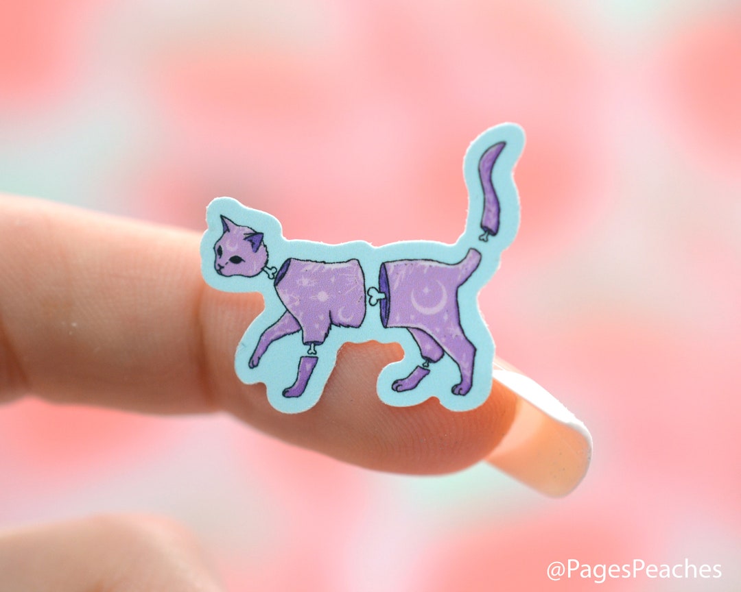 Mini Stickers Small Waterproof Waterbottle Stickers Tiny Etsy
