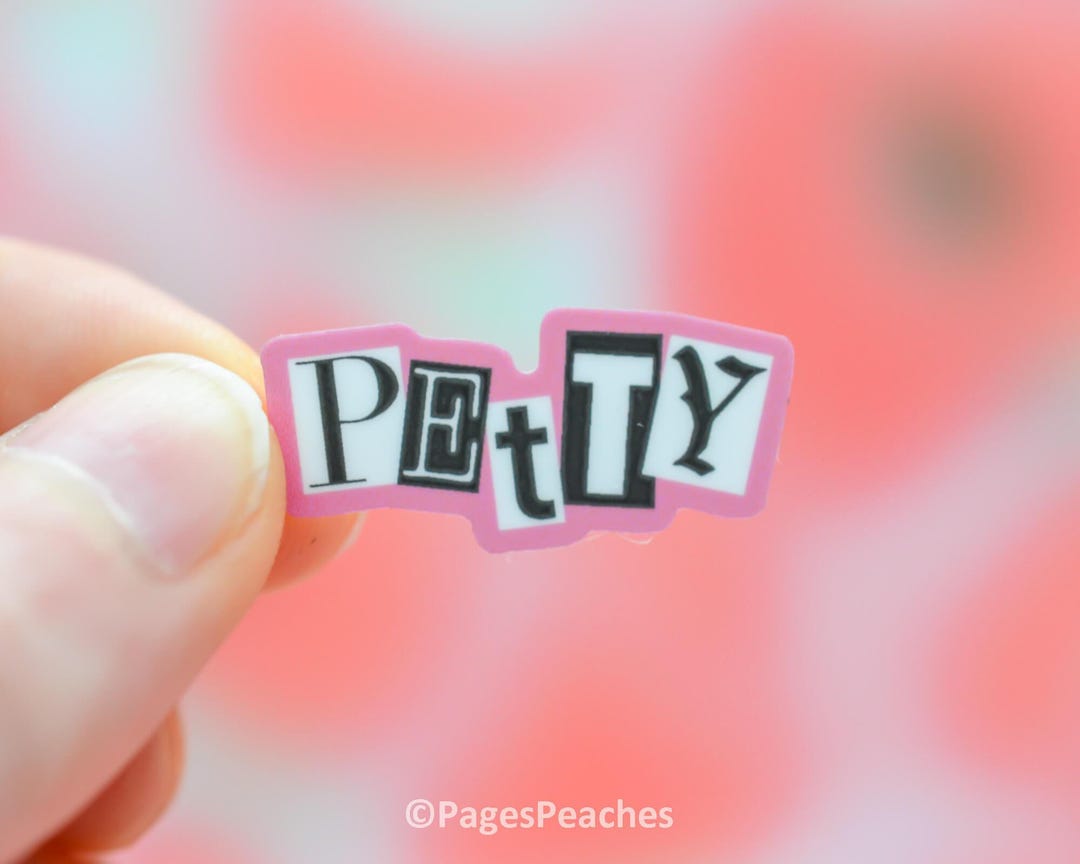 Small Petty Mean Girls Y2K Sticker Mini Sticker Variety Pack Stickers ...