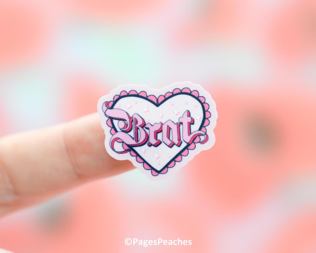 Brat Mini Stickers Waterproof Waterbottle Stickers Tiny Stickers for ...