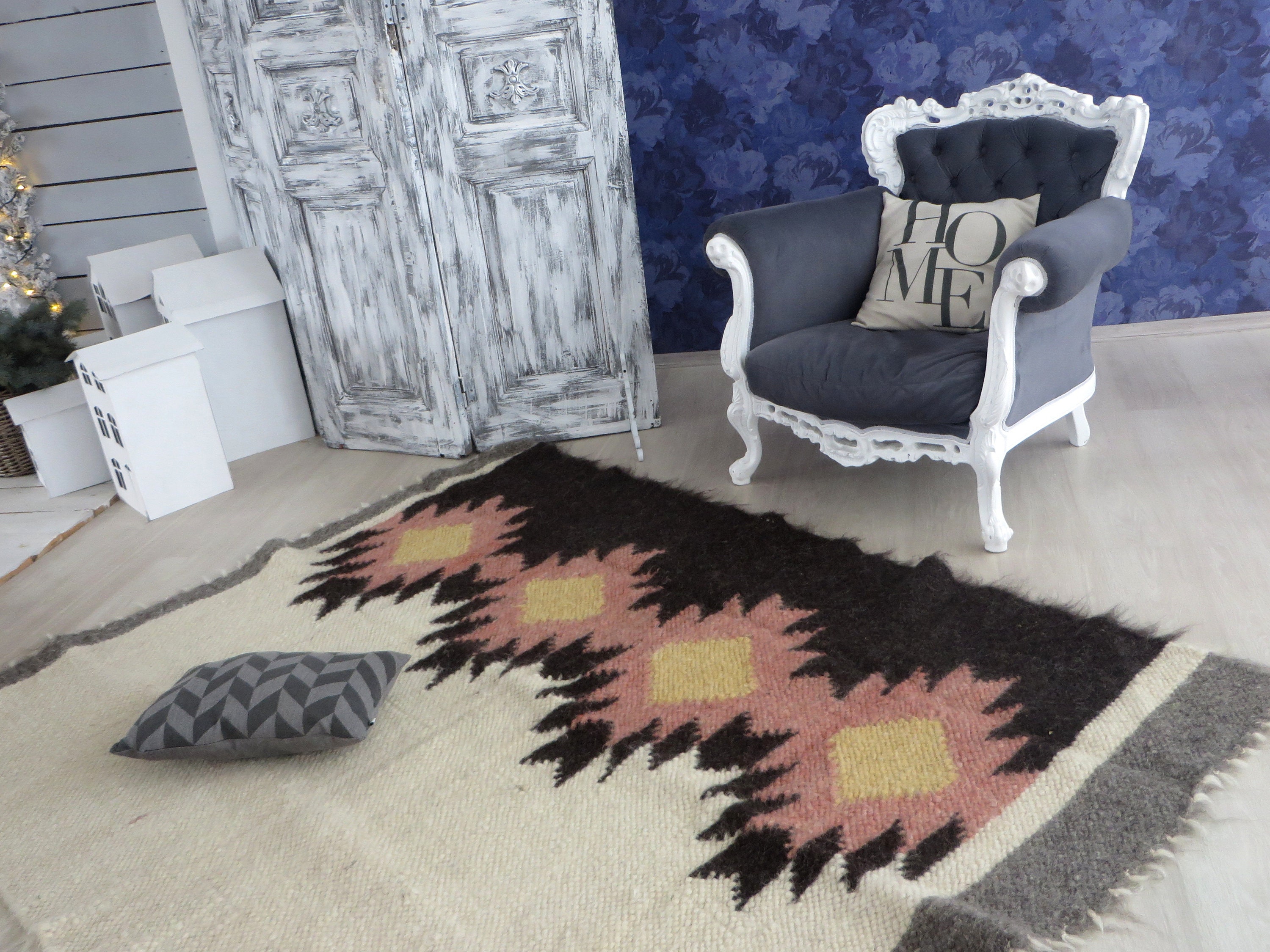 Soft Natural Wool Rugscandinavian Rugarea Rugsbed - Etsy