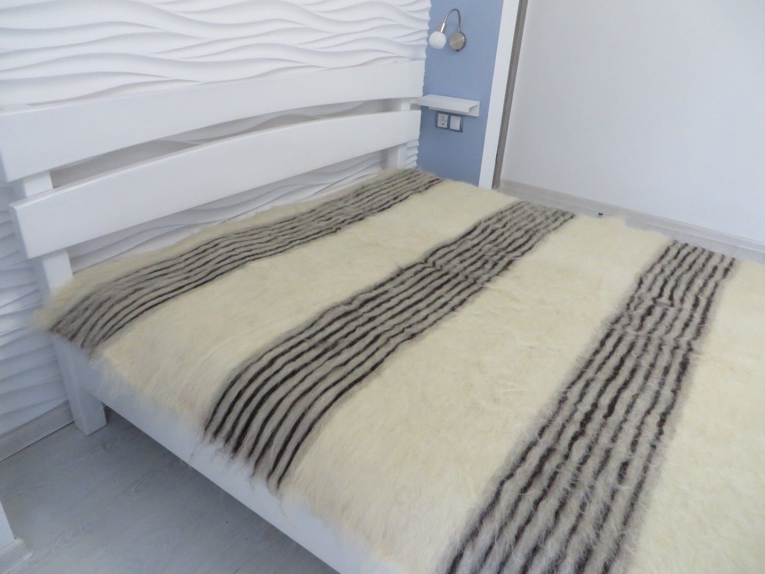 Wool RugWoven RugCream RugSofa FloorHandmade RugCarpet | Etsy