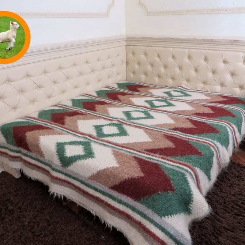 Wool Bedspread - Etsy