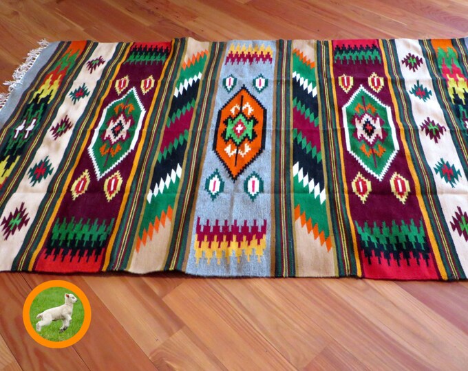 Aztec Rug Navajo Rugs Southwestern Print Ethnic Wall - Etsy