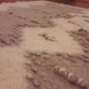 Wool Rug, Area Rugs,dark Beige Woven Rug,living Room Rug, Bohemian Rug ...