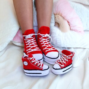 Mom and Daughter Twinning Cool Kicks, Personalized Family Sneakers ...