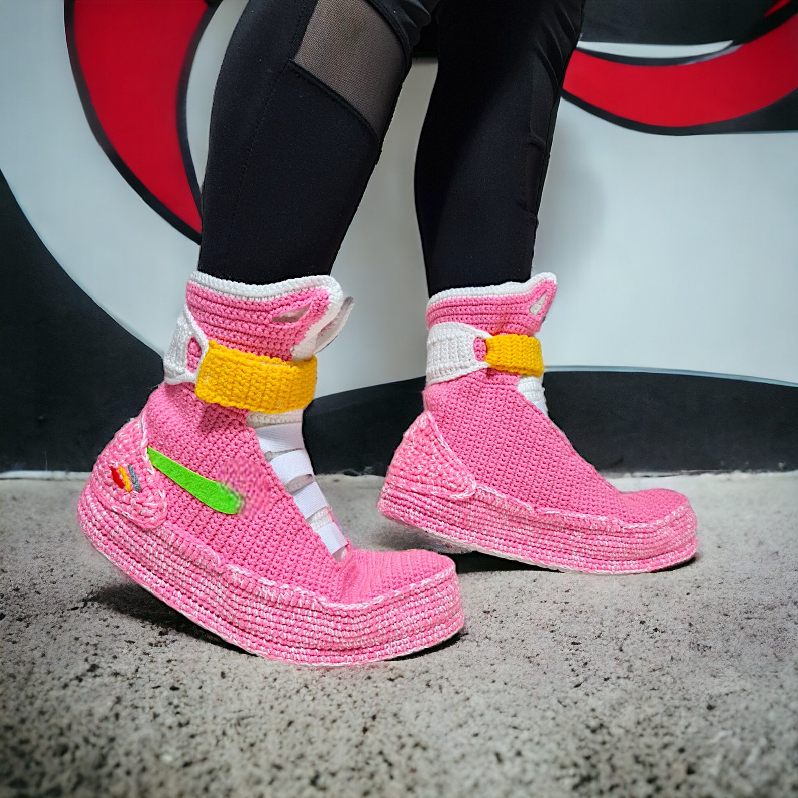 Air Mags Pink Marty Mcfly Shoes - Back to the Future Flying Sneakers ...