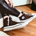 High Top Converse-style Sneaker Slippers, Custom Unisex House Crochet ...