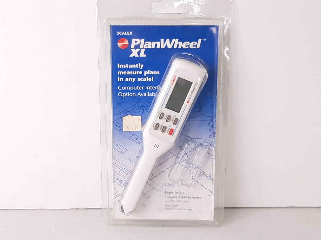 Vintage 2001 Scalex Planwheel XL Scaling Tool in Package, Drafting Tool ...