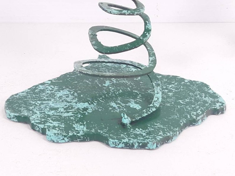 Metal Kinetic Sculpture of Dancing Frogs 10 Tall - Etsy