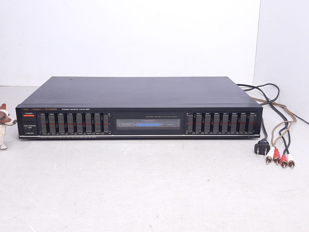 Vintage Studio Standard by Fisher 7 Band Graphic Equalizer Model EQ 867 ...
