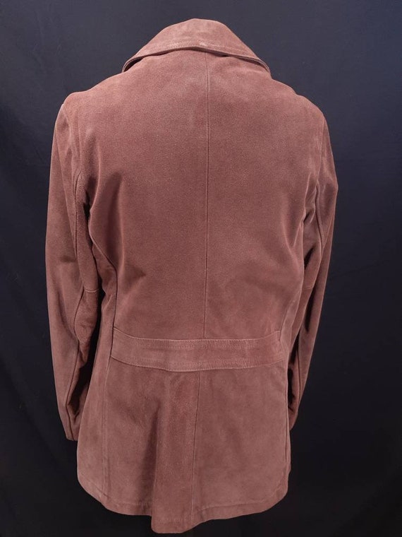 Vintage 70s Split Cowhide Leather Jacket by Grais, Si… - Gem