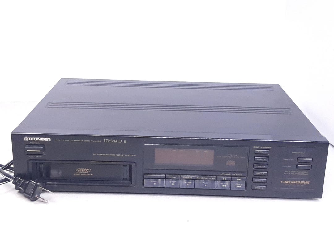 Vintage 1989 Pioneer PD-M410 Multi Disc CD Player, No Remote, No Disc ...