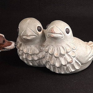 Vintage Isabel Bloom Birds Figurine, Pair of Baby Birds Isabel Bloom ...