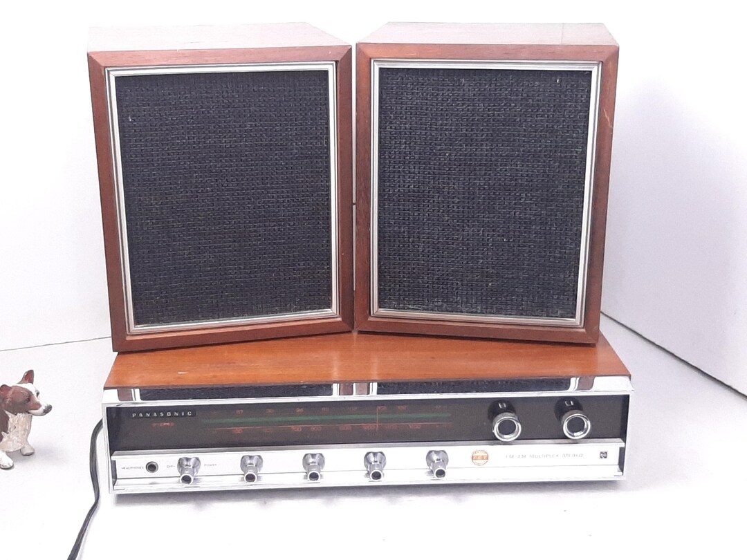 Vintage Panasonic Model RE-7670 AM/FM Stereo Receiver With Panasonic ...