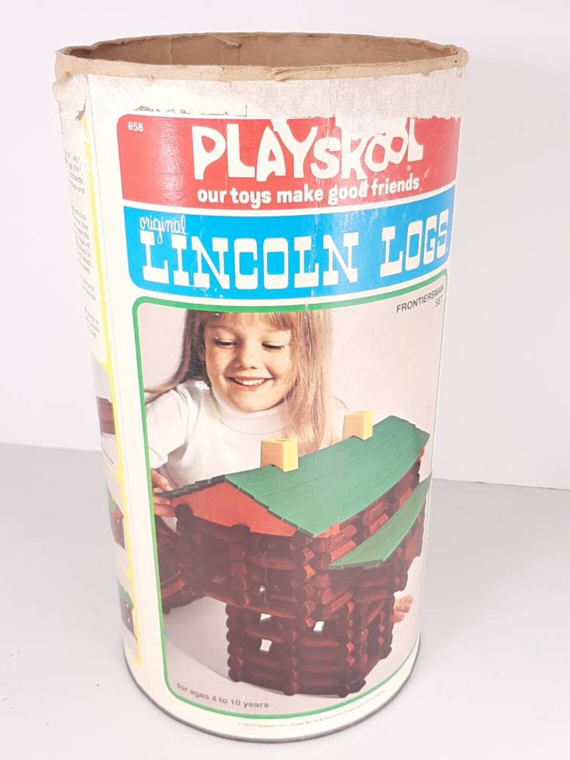 Vintage 1974 Lincoln Logs Frontiersman Set in Original - Etsy