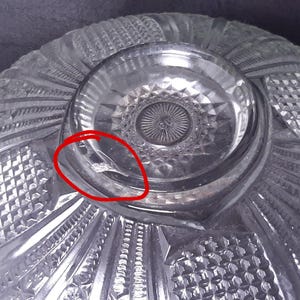 Vintage Thatcher Glass Mckee the Yorktown 14pc. Crystal Punch Set With ...