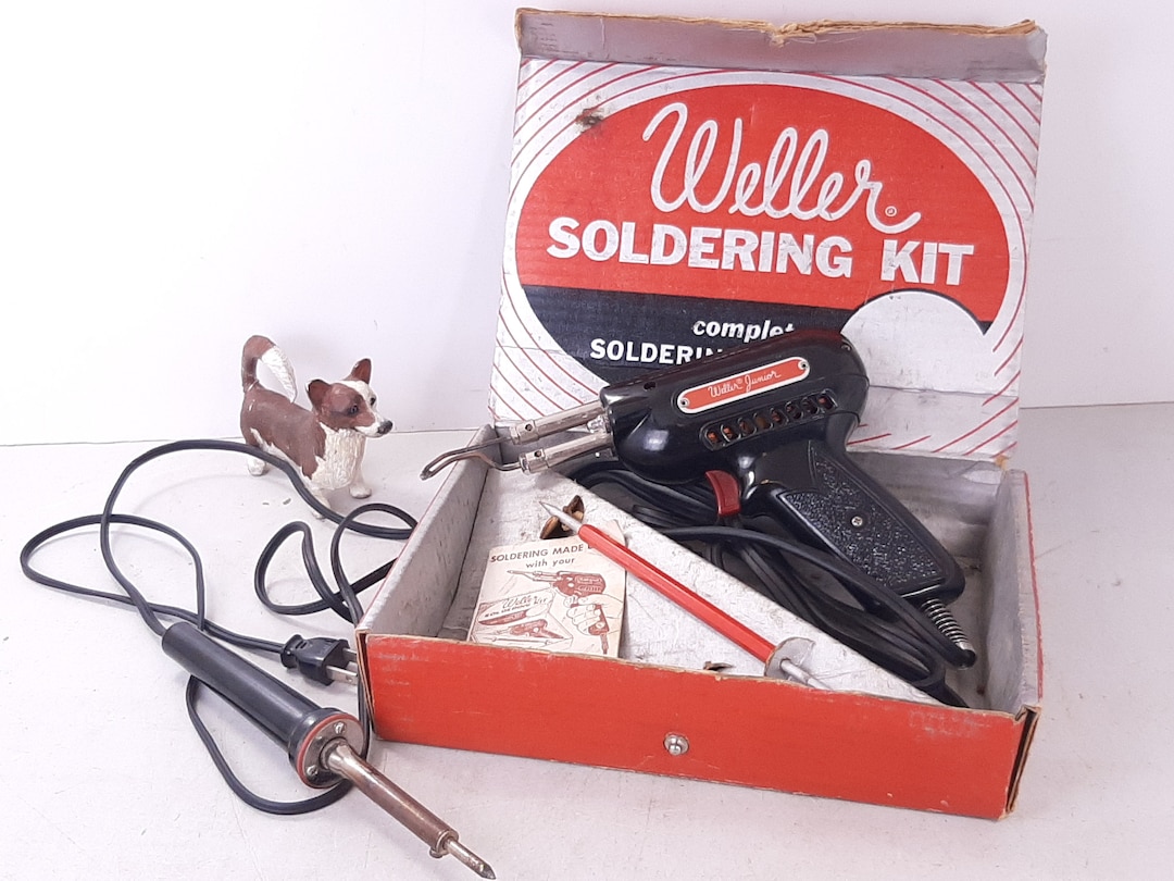 Vintage Soldering Irons, Weller Junior Soldering Gun With Pic & Small X ...