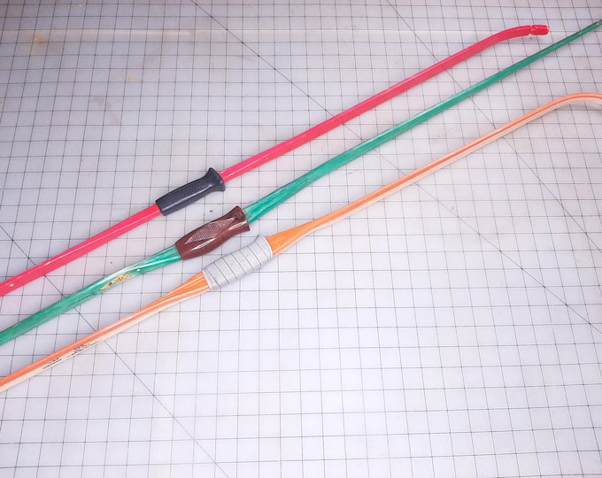 3 Vintage Solid Fiberglass Archery Bows, No Strings, Paul Bunyan 400 ...