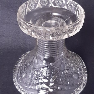 Vintage Thatcher Glass Mckee the Yorktown 14pc. Crystal Punch Set With ...