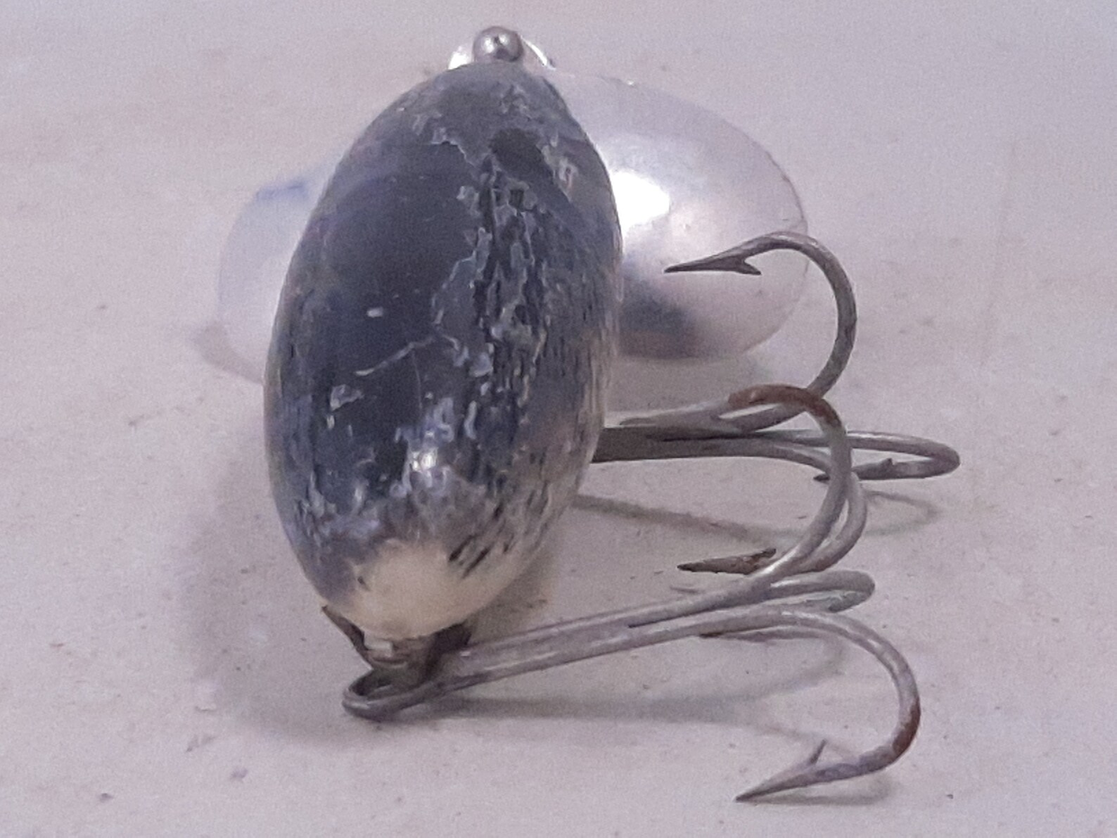 Vintage Fred Arbogast Jitterbug Mouse Lure, 2.75", 1/2oz, Worn Clear ...