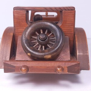 Vintage Handmade Wooden 1927 Bugatti Royale Model Car, 15" Long ...